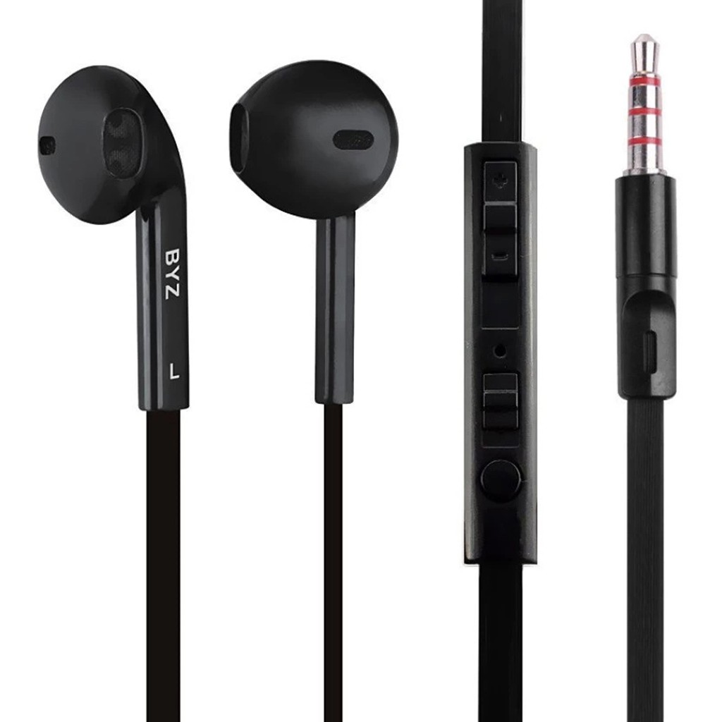 Premium BYZ In-Ear Headphones For Smart Phone 389- 3.5mm Jack With ...