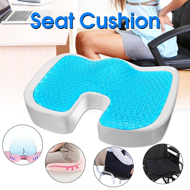 Original Memory Foam Coccyx Pillow is soft and comfortable to treat ...