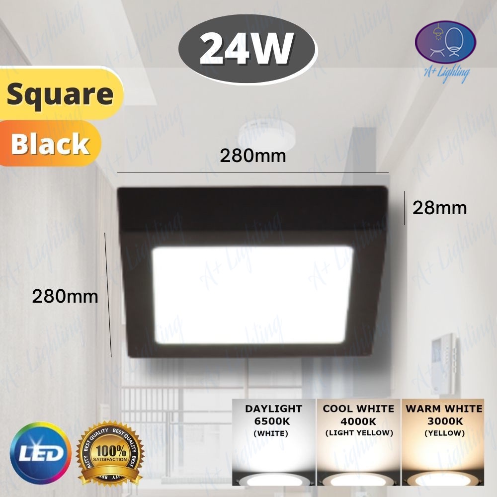 [High Quality] 12W 18W 20W 24W 26W PREMIUM SURFACE MOUNTED LED DOWNLIGHT CEILING LIGHT LAMPU ...