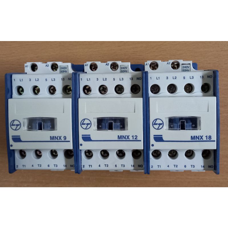 Contactor L&T 240Vac MNX9, MNX12, MNX18 | Shopee Malaysia