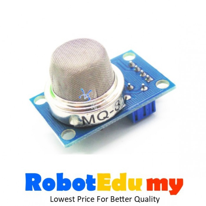 MQ Gas Detector Sensor MQ-2 MQ-3 MQ-4 MQ-5 MQ-6 MQ-7 MQ-8 MQ-9 MQ-135 ...