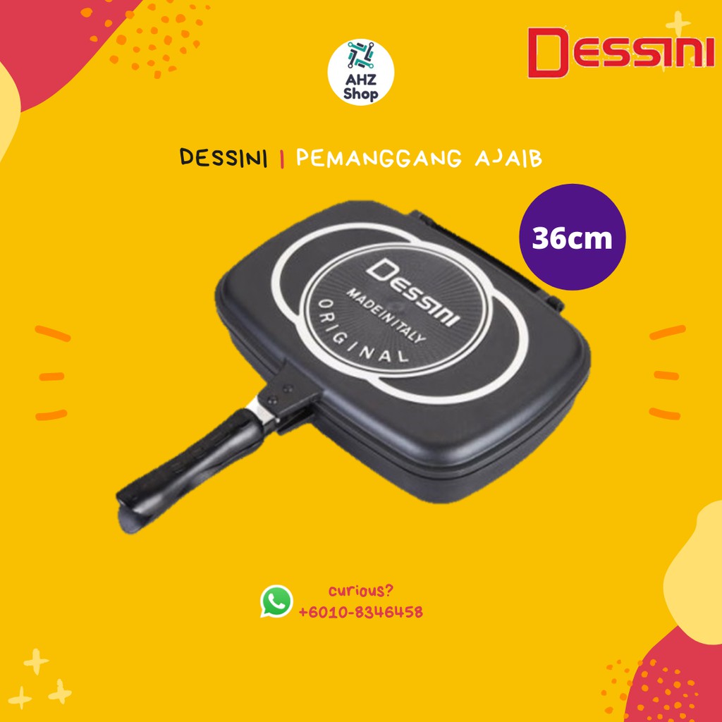Magic Pan Dessini Italy Grill Fast Cooking Kuali Pemanggang Ajaib ...