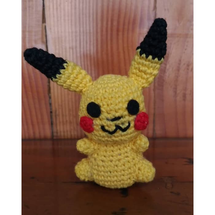 Mini Pokemon Pikachu Evie Jigglypuff Doll Knitted Display Amigurumi | Shopee Malaysia