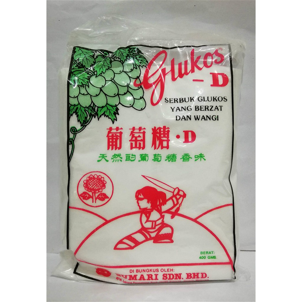 GLUKOS-D 葡萄糖 SERBUK GLUKOS / GLUCOLIN 400G | Shopee Malaysia