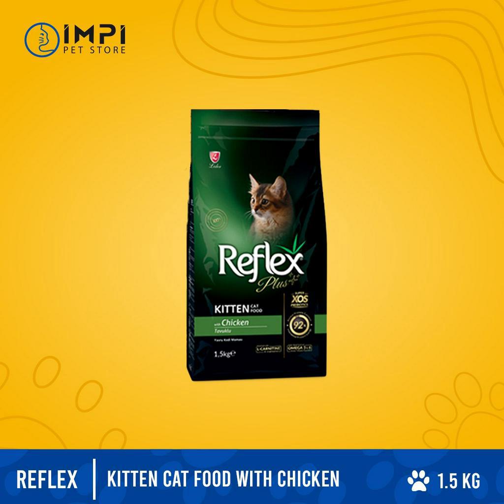 REFLEX Kitten Cat Food With Chicken (1.5Kg) | Shopee Malaysia