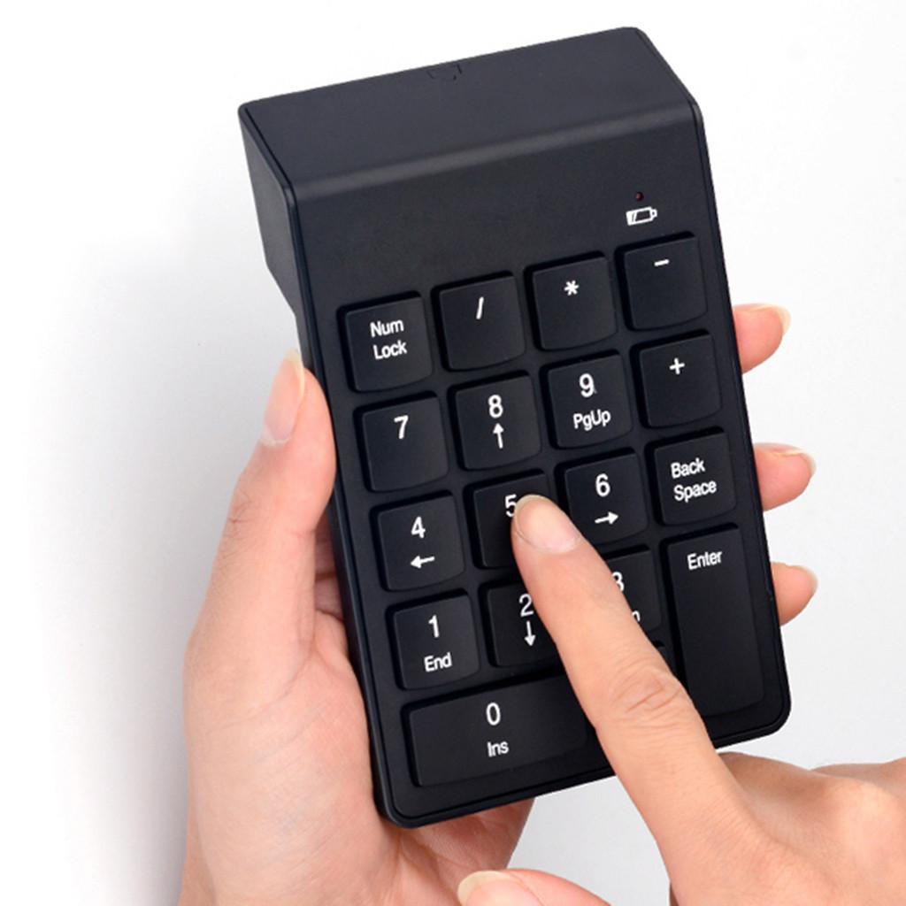 Wireless 2 4g Mini Usb 18 Keys Number Pad Numeric Keypad Keyboard For