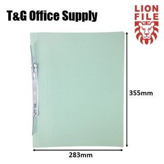 Lionfile Manila Flat File 350 / Spring File / Metal Flat File | Shopee ...