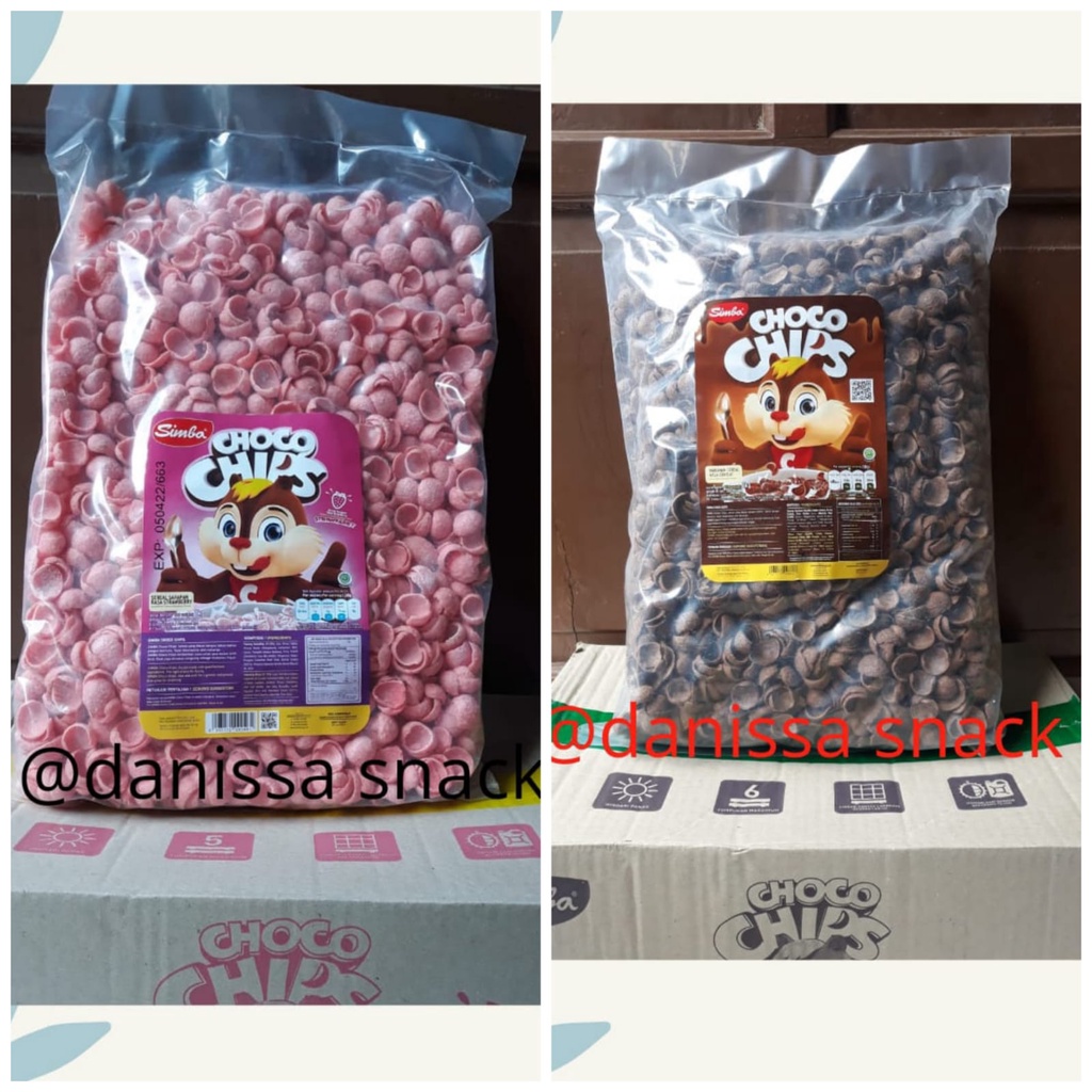 Chocochips/chococrunch/choco SIMBA BULKY 950 gr FREE BUBBLE/CARDBOARD | Shopee Malaysia