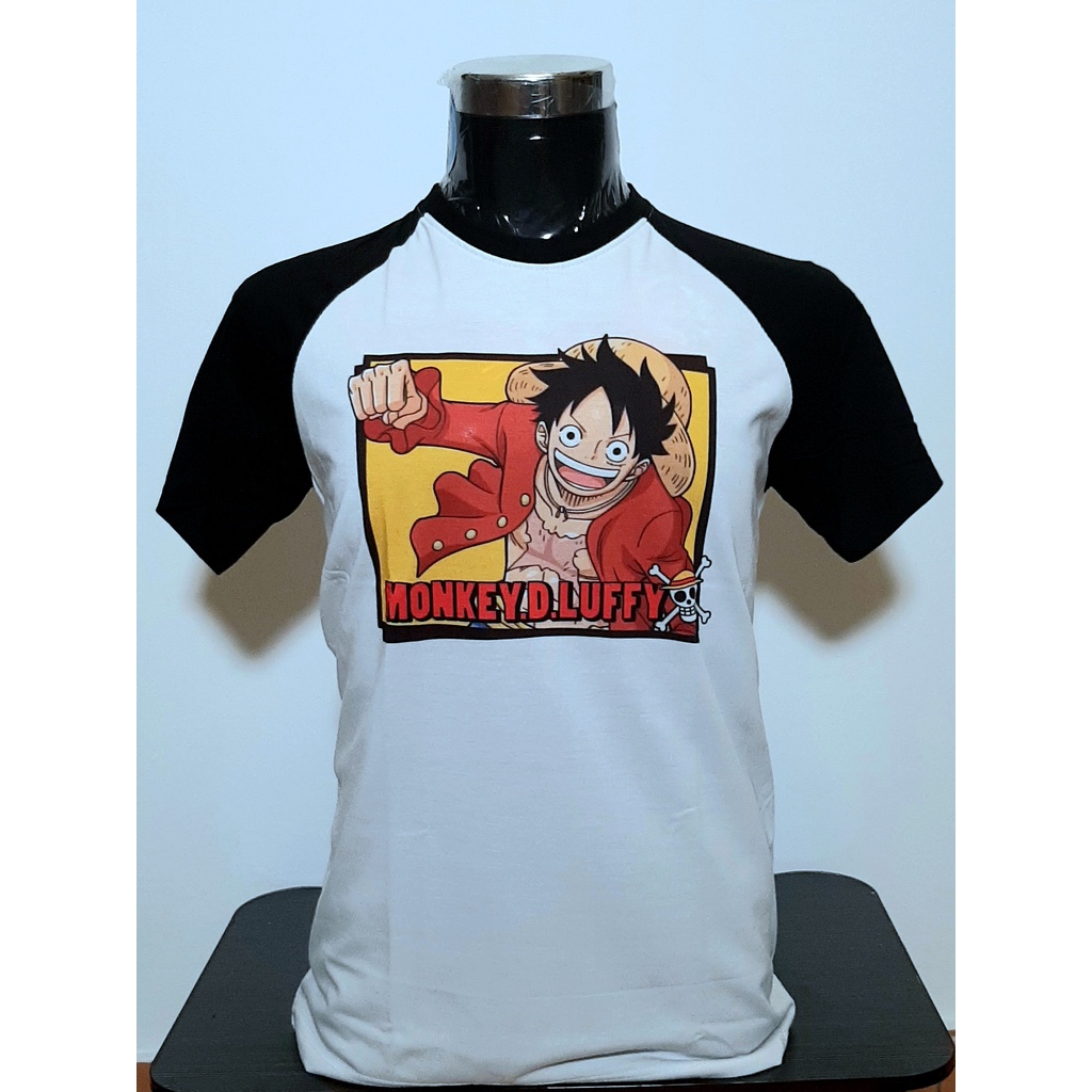 Baju One Piece Original Print Serap Baju Onepiece Original Raglan ...