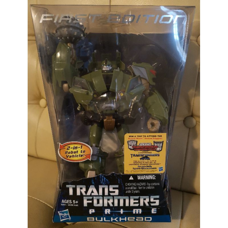 Hasbro Transformers Prime First Edition Bulkhead | Shopee Malaysia