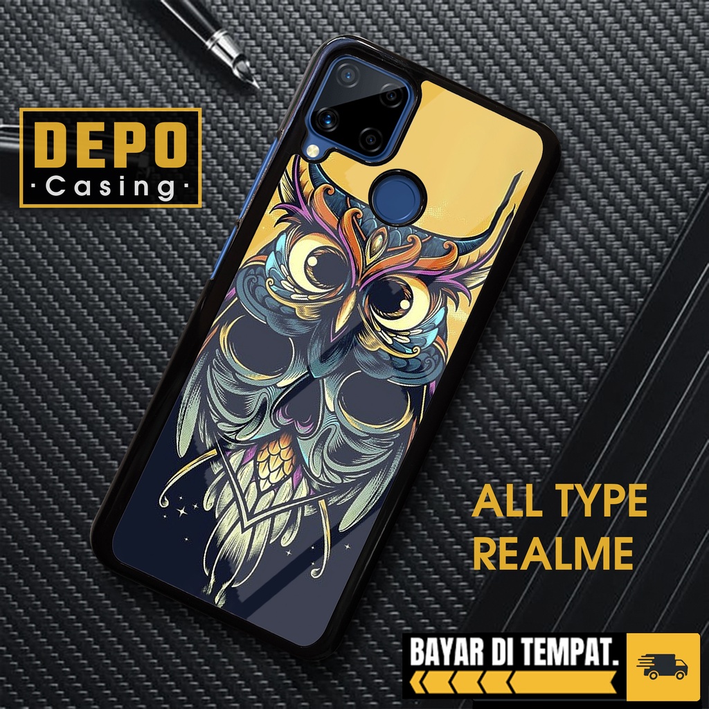 Case Realme C15 Case Hp Realme C15 Glossy Case Depo Casing [OWL] Casing ...