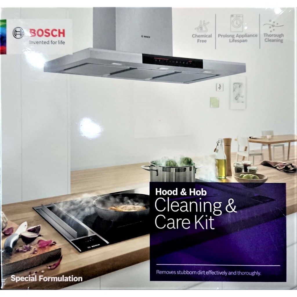Bosch Kit Pembersihan & Penjagaan Hud & Hob 💬 Hood & Hob Cleaning ...