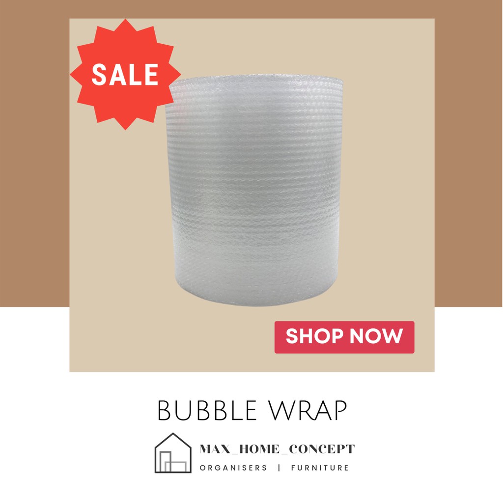 BUBBLE WRAP 0.35M x 30M | 0.35*100 | 0.45*100 | SINGLE LAYER ...