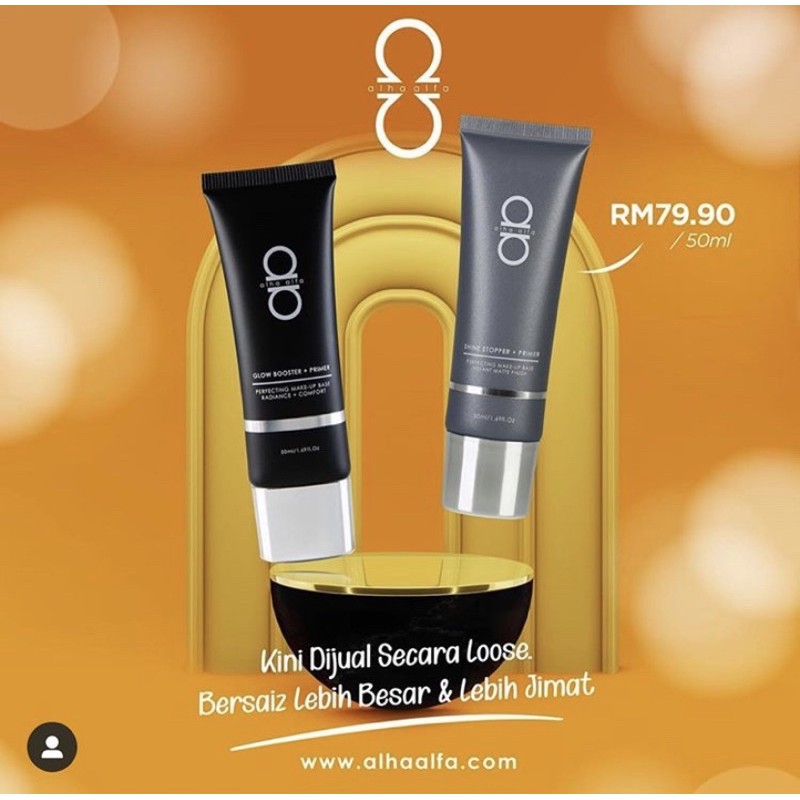 💋Alha Alfa Gel Primer 💯 Ori HQ 💋 | Shopee Malaysia