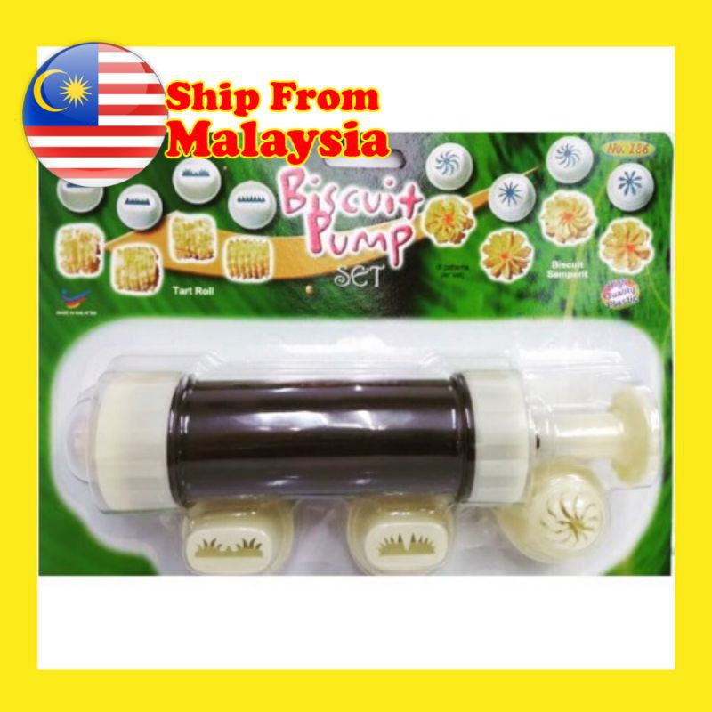 💥READY STOK💥Acuan Kuih Raya Plastic Samperit Biscuit Pump Set|| | Shopee Malaysia