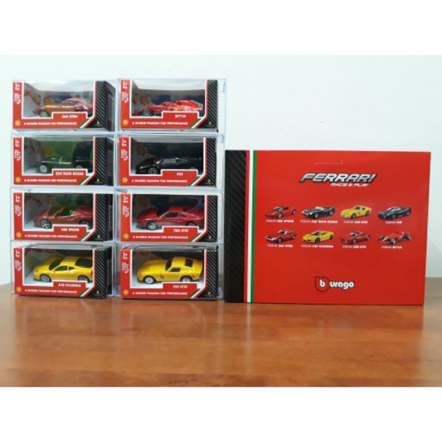 2019 SHELL FERRARI SET (17 IN 1) | Shopee Malaysia