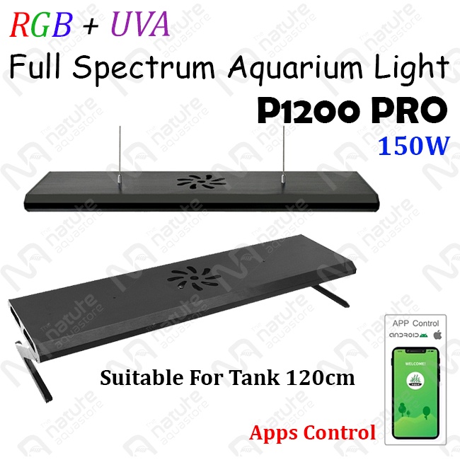 Week Aqua P (Pandora) series RGB full Spectrum Aquarium Light P1200 Pro ...