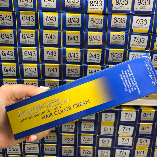 Kaka Professional Hair Color Dye Cream 100 ml | Shopee Malaysia