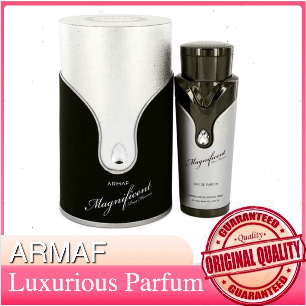 ARMAF MAGNIFICIENT 100ML EDP FOR MAN | Shopee Malaysia