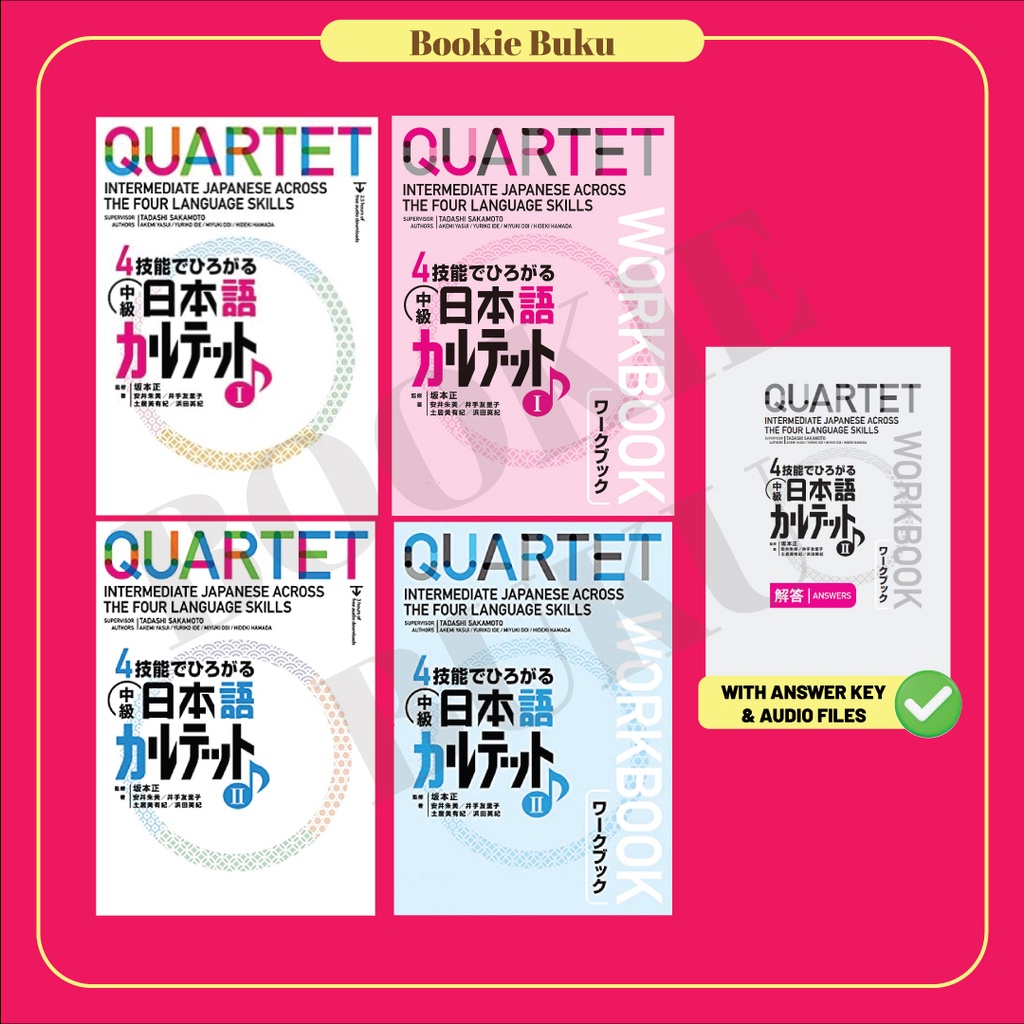 Bookie Buku [E-Book] Quartet I & II - Textbook & Workbook Intermediate ...