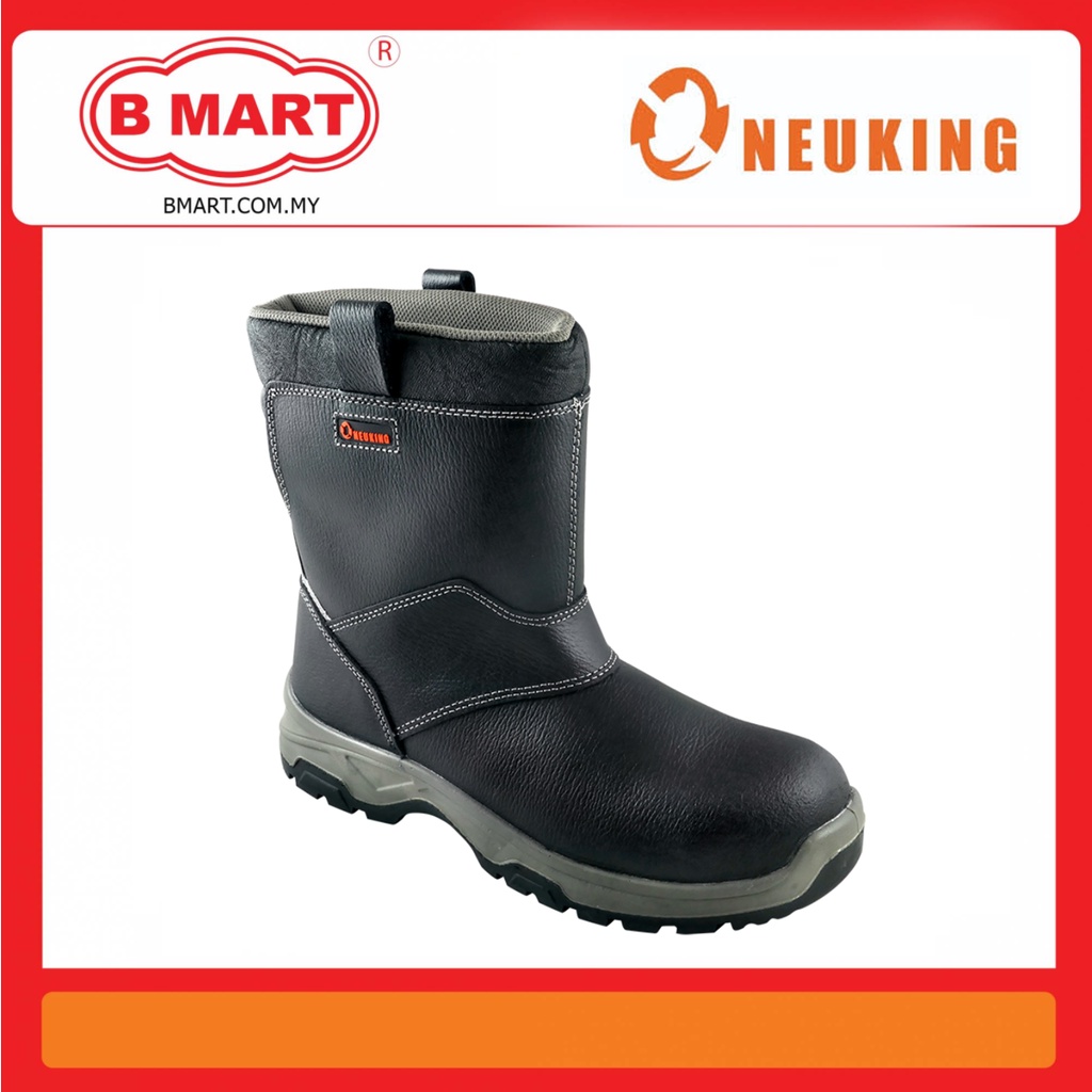 NEUKING NK85 BLACK TANGO HIGH CUT PULL UP SAFETY SHOE (NK 85 SHOES ...
