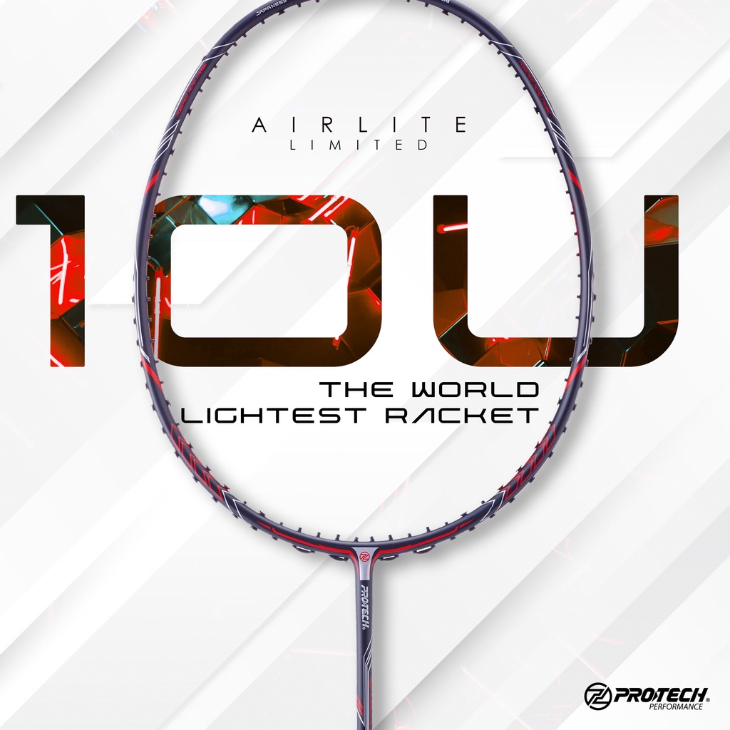 Protech AIR LITE LIMITED (MAX 32LBS)(ORIGINAL) Badminton Racket ...