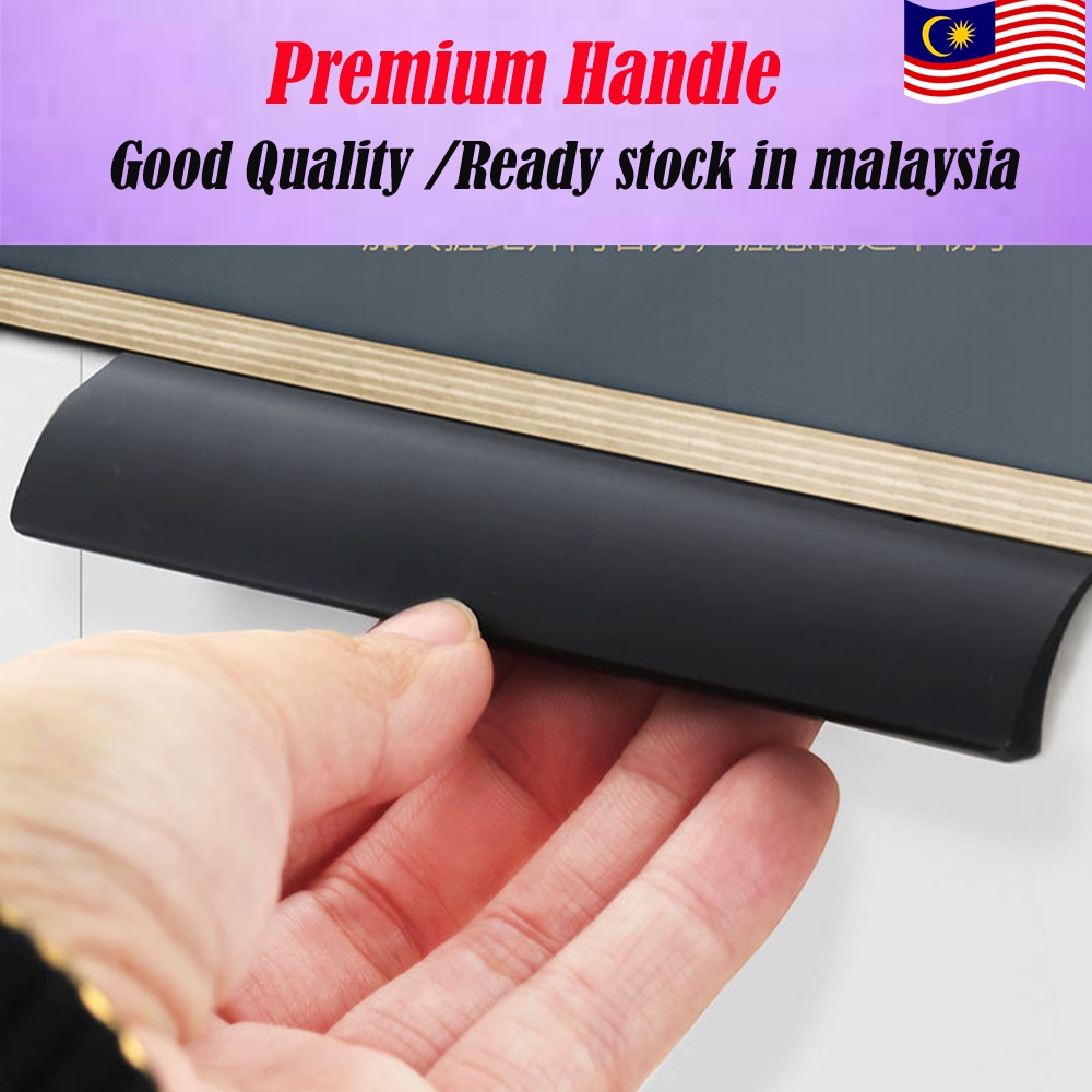 Ready Stock Malaysia-Aluminum Handle U-channel Handle Drawer Cabinet ...