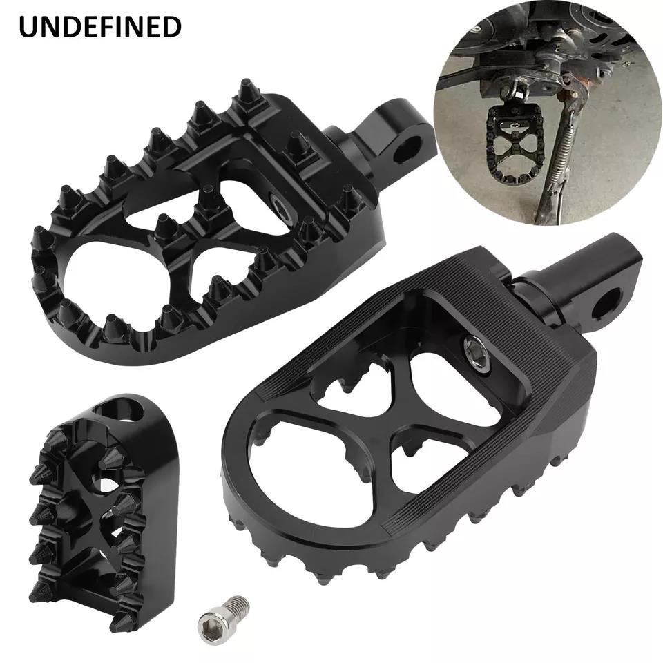 MX Offroad Foot Pegs Wide Footrest Pedals Shifter Peg for Harley ...