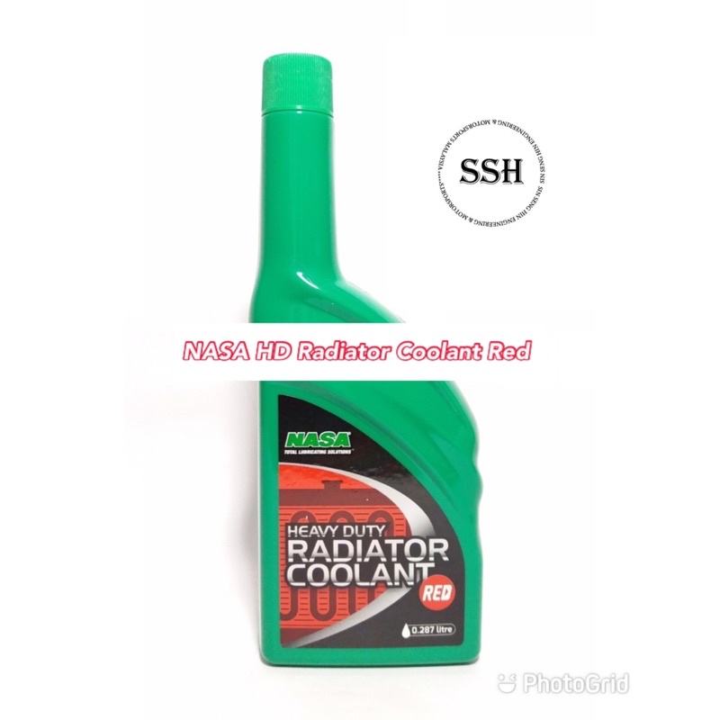 Heavy Duty Radiator Coolant Red NASA | Shopee Malaysia