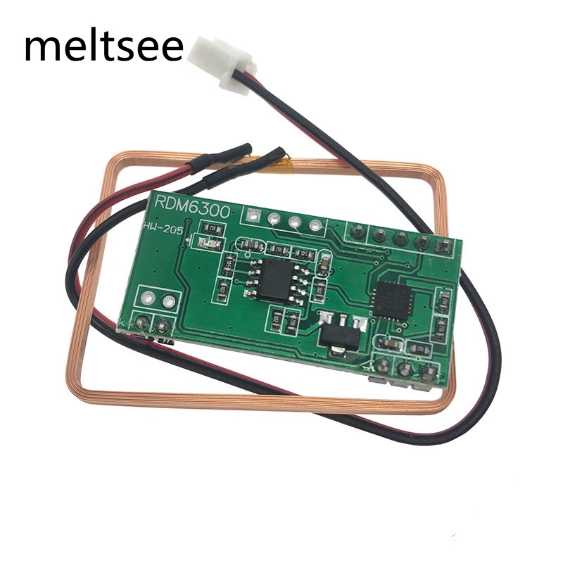 125khz Rfid Reader Module Rdm6300 Uart Output Access Control System For Arduino Diy Kit Shopee