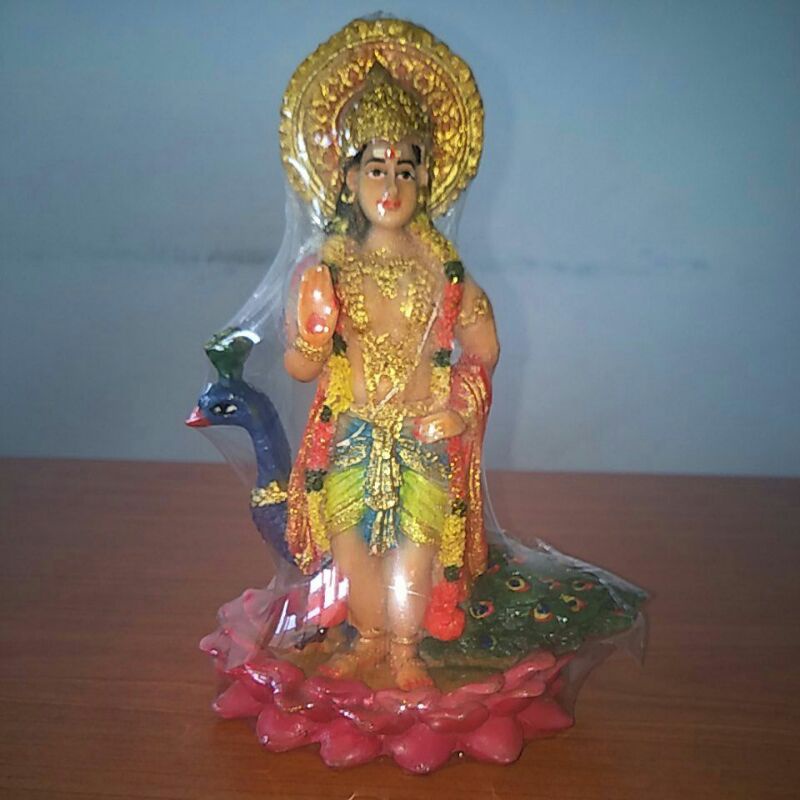 Murugan/Murugar with Peacock Statue (Lotus) | Shopee Malaysia
