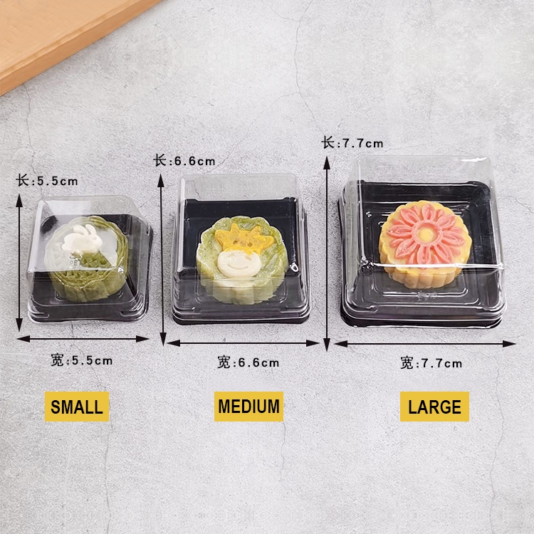 MoonCake plastic container Plastic Food Tray / Dessert PVC / Mooncake ...