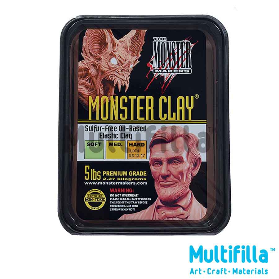 Monster Clay – Sulphur Free Oil Based Elastic Clay - Industrial Styling ...