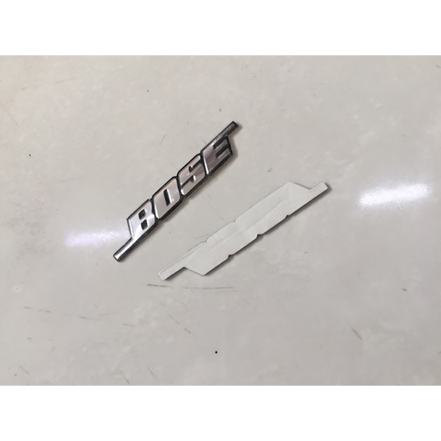 Bose Emblem to stick on power amplifier box speakers | Shopee Malaysia