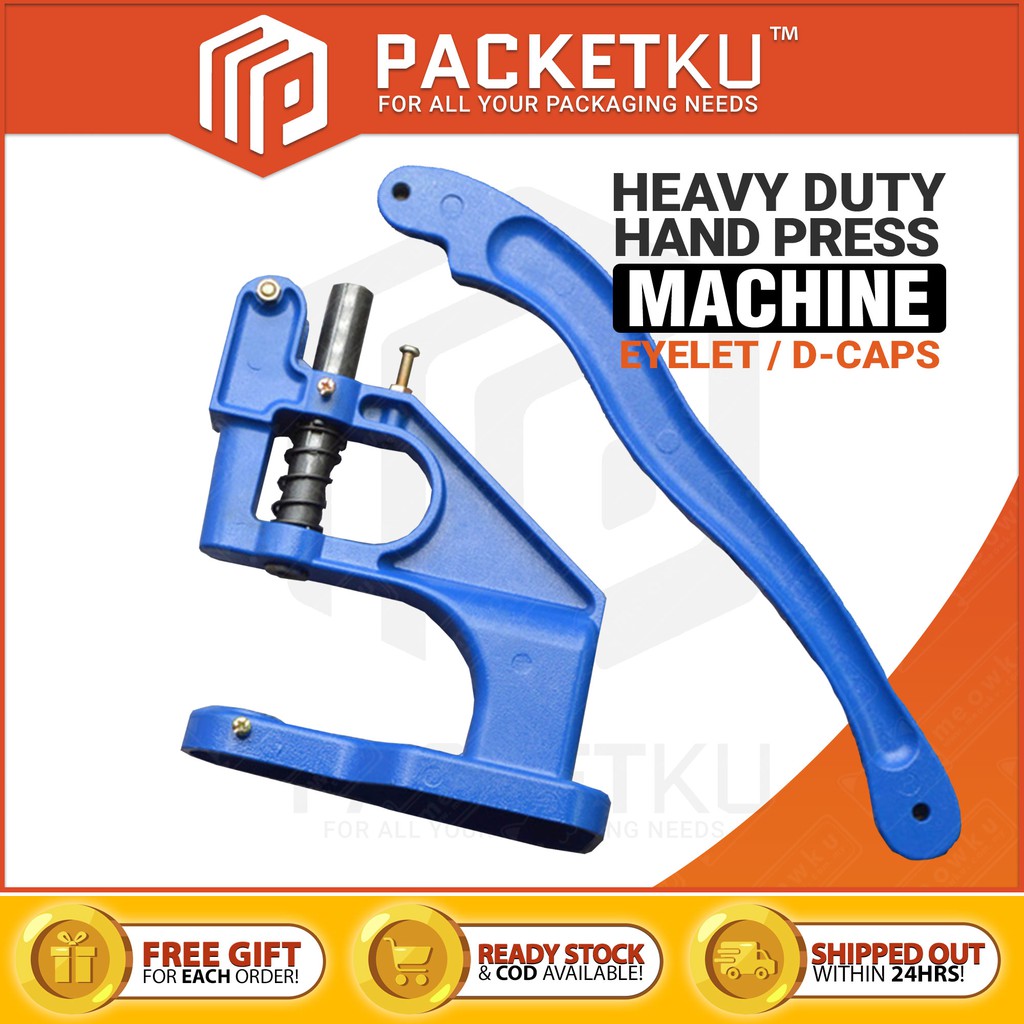 READY STOCK 🔥 Heavy Duty Hand Press Machine for Double Caps Rivets ...