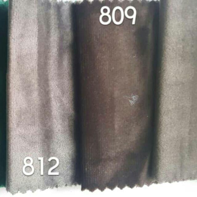 FABRIC VELVET / KAIN BALDU KUALITI TERBAIK PELBAGAI WARNA (bidang 60 ...