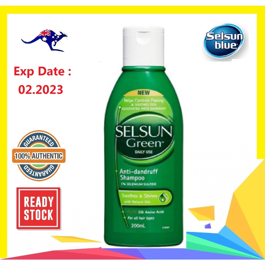 Selsun Blue / Green / Purple / Gold Treatment 200ml / 375ml | Shopee ...