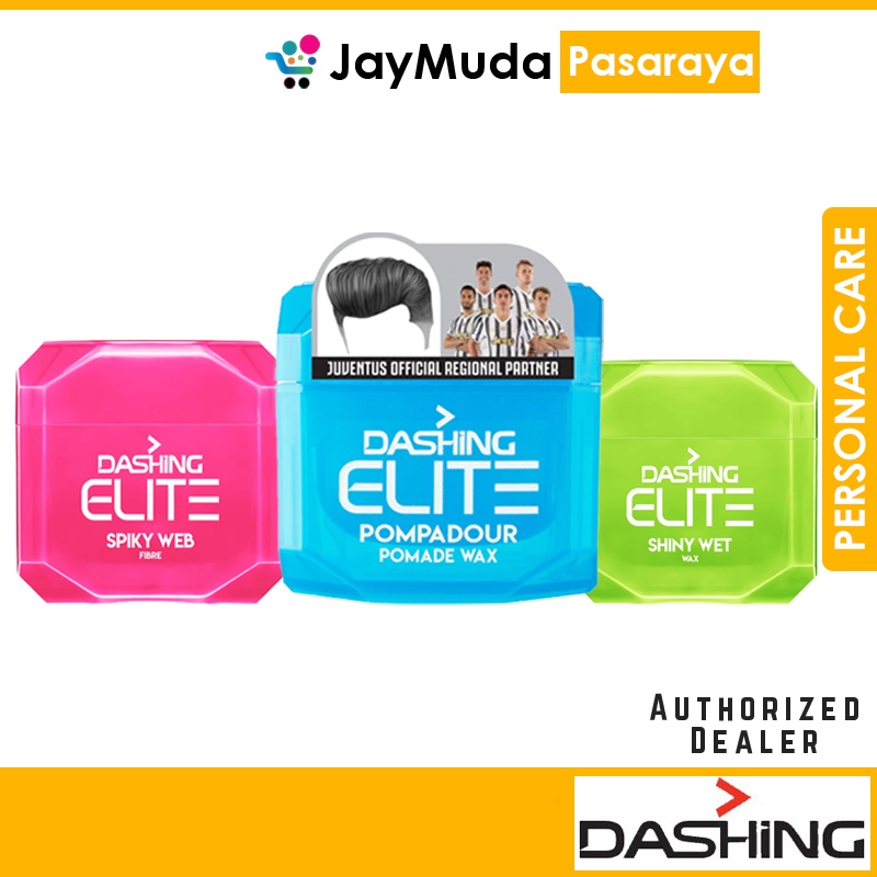 Dashing Elite WAX 68G Shiny Wet / Spiky Web / Pompadour Ready Stock 100 ...
