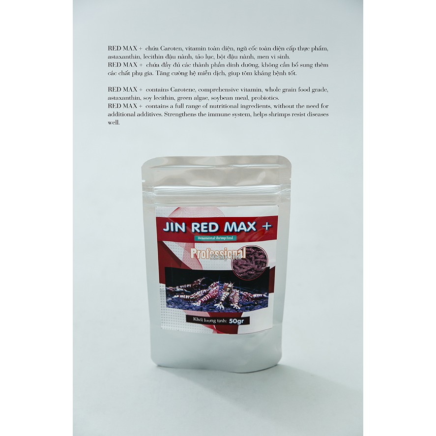 Jin REX MAX SHRIMP FOOD + 50g | Shopee Malaysia