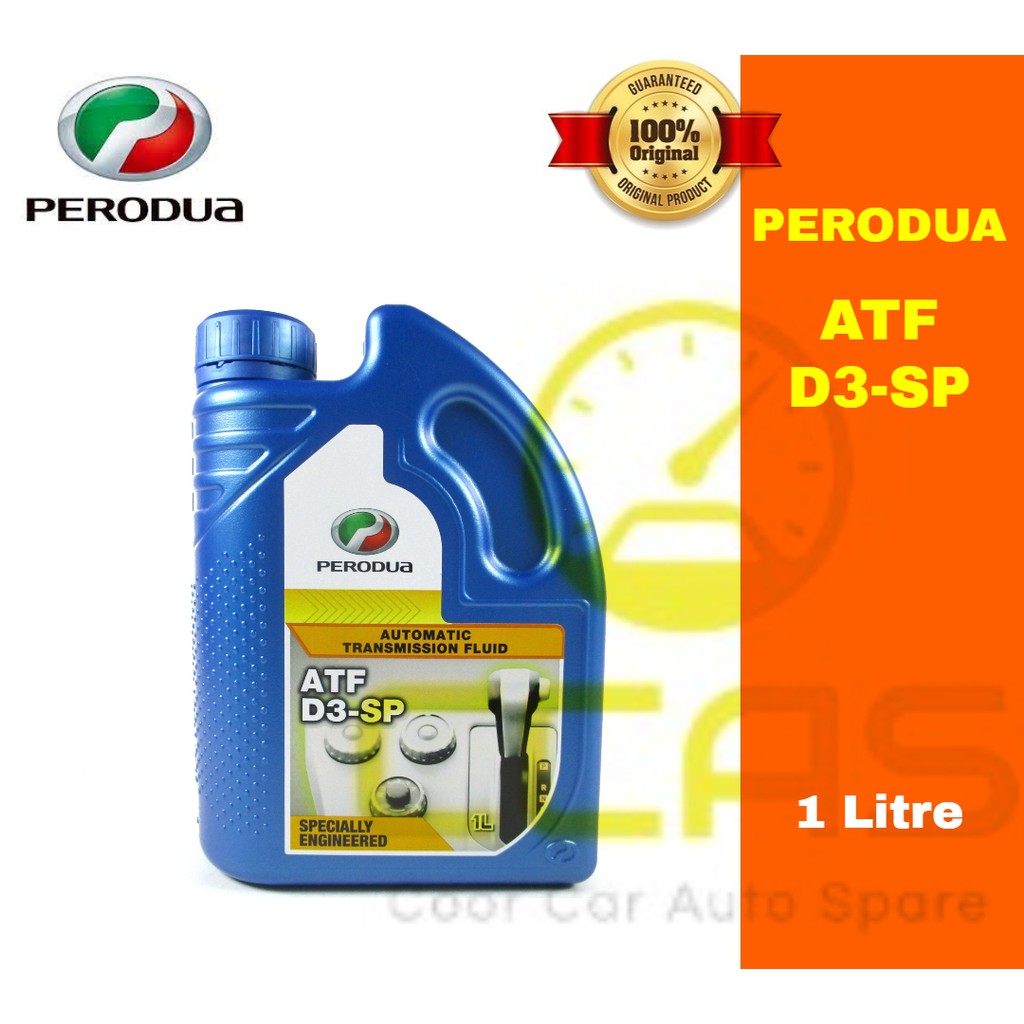 100% Original NEW PACKING GREEN Perodua ATF SP3 Auto Transmission Fluid ...
