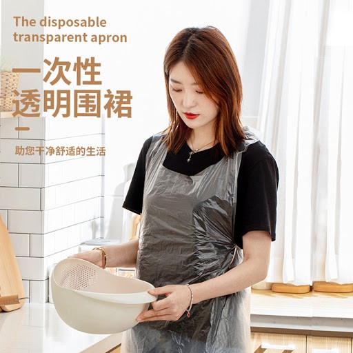 [Ready Stock] Disposable Transparent Apron (Long) | Shopee Malaysia