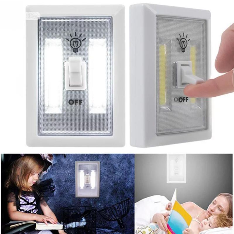 Super Bright Switch Light 3AAA Battery COB LED Cordless Operated ...