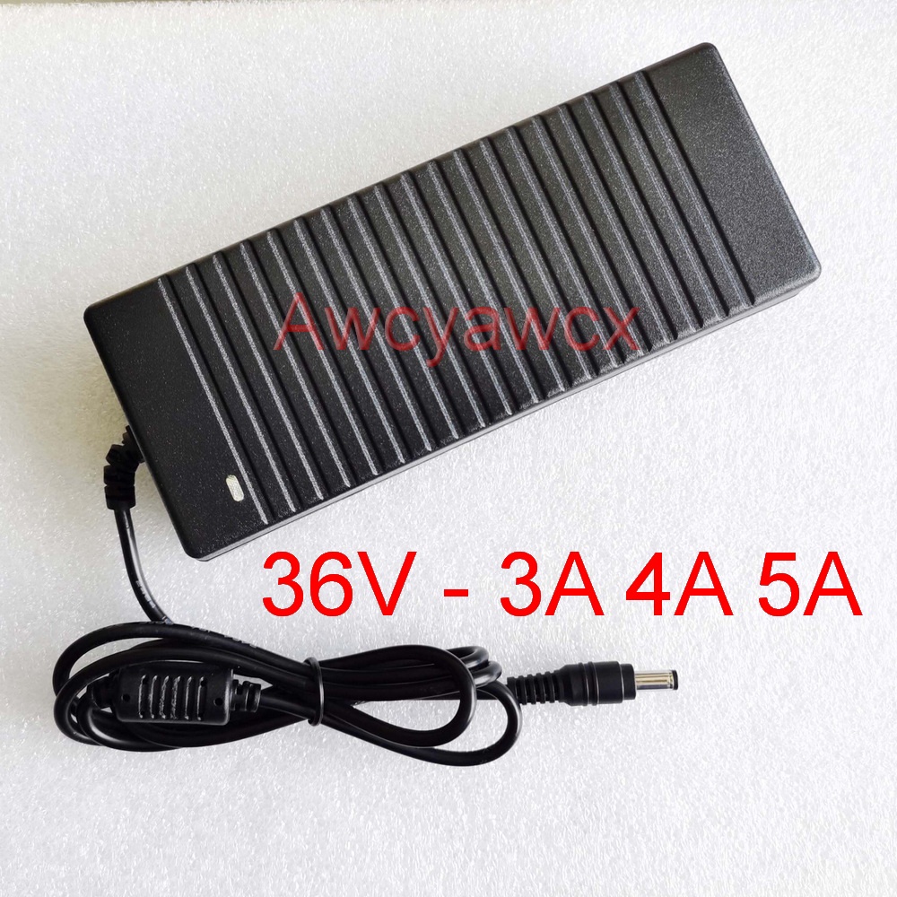 original Dake AC adapter DC 36V 3A 4A 5A Switching power supply 180W LCD display LED water pump ...