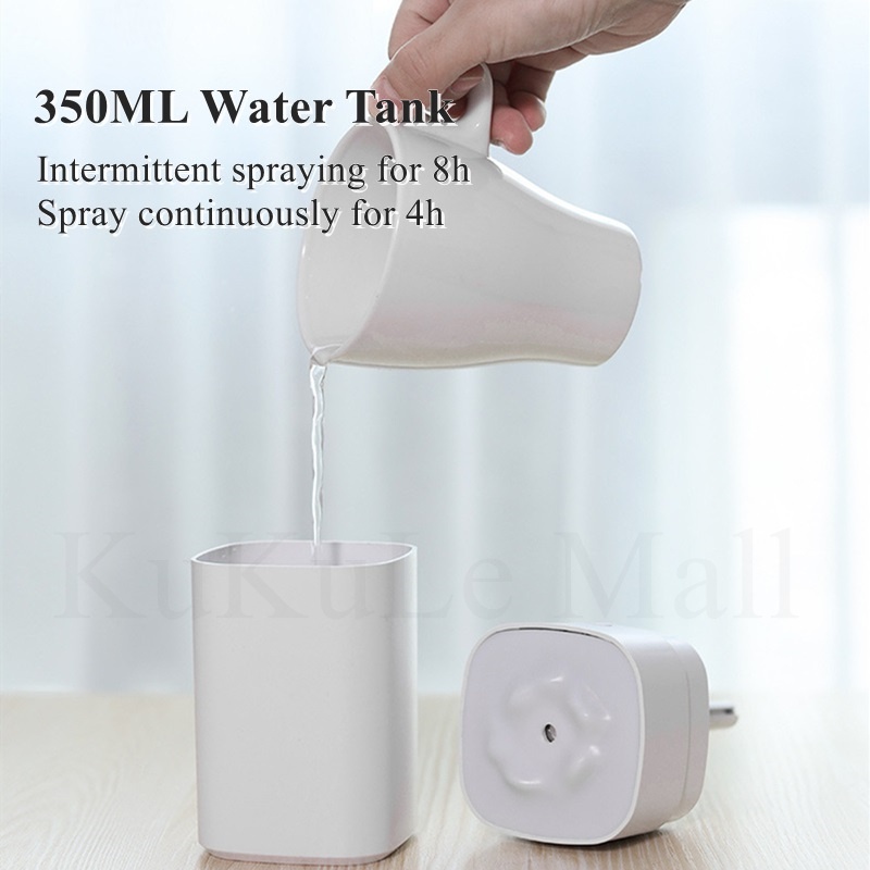 HOT 350ML Wireless Humidifier Rechargeable Ultrasound Air Diffuser ...