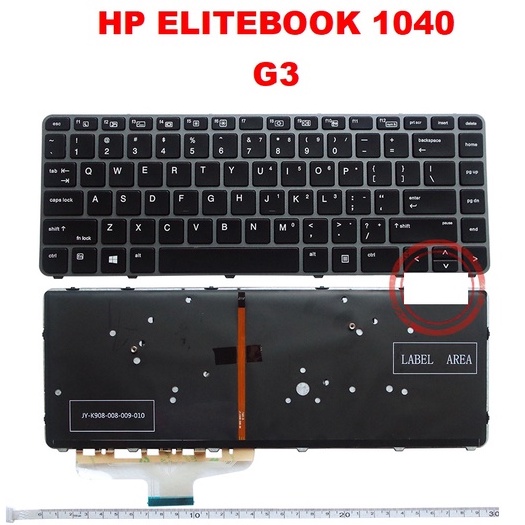 HP EliteBook Folio 1040 G3 844423-001 818252-001 Laptop Keyboard ...