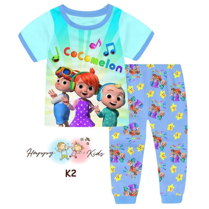 Cocomelon Pyjamas Unisex Boy Girl Baju Tidur Budak | Shopee Malaysia