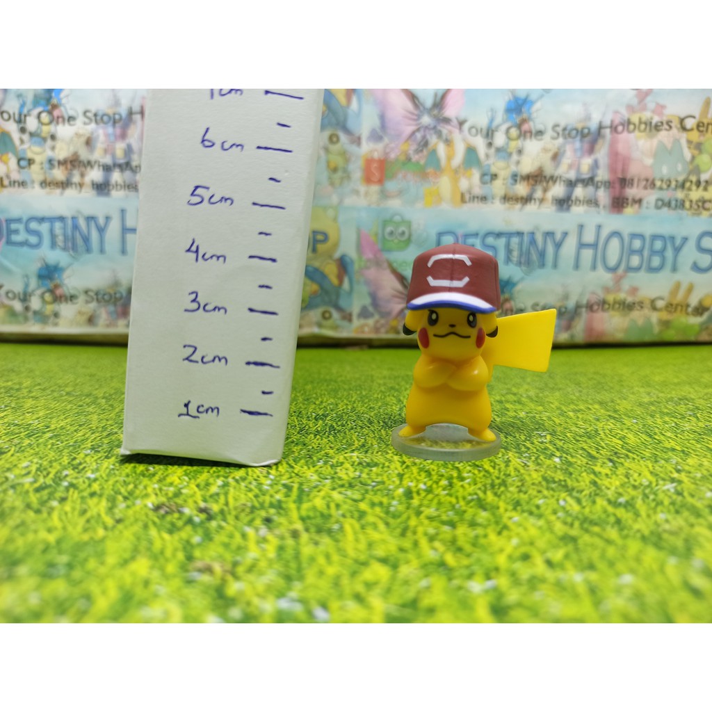 Pikachu Ash Hat Alola Cap Pikachu Pokemon Action Figure Gen 1 Children ...