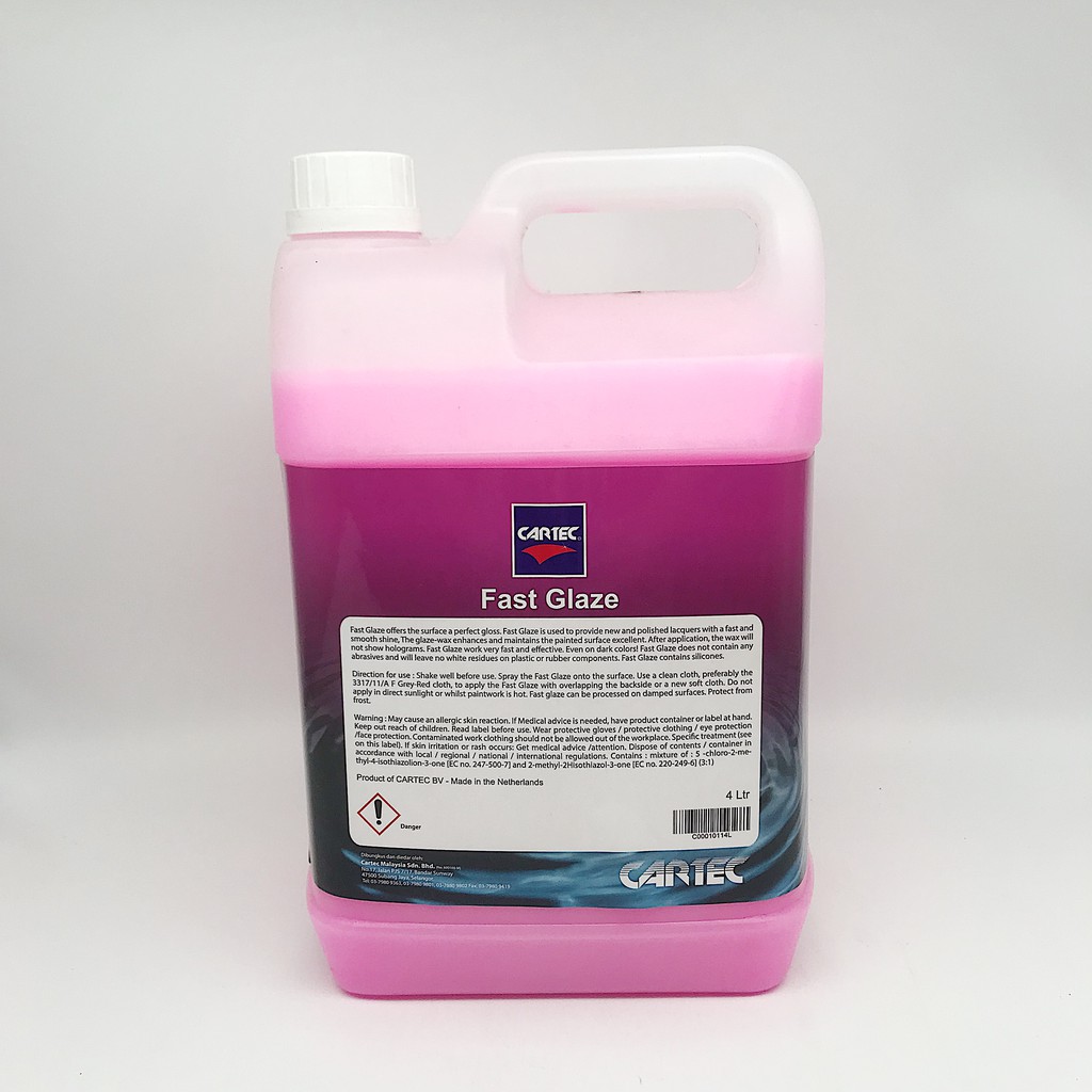 CARTEC FAST GLAZE-4LTR | Shopee Malaysia
