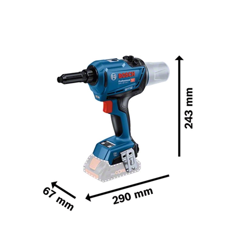 BOSCH GRG 18V-16 C Professional Cordless Rivet Gun - 06019K5080 | Shopee Malaysia