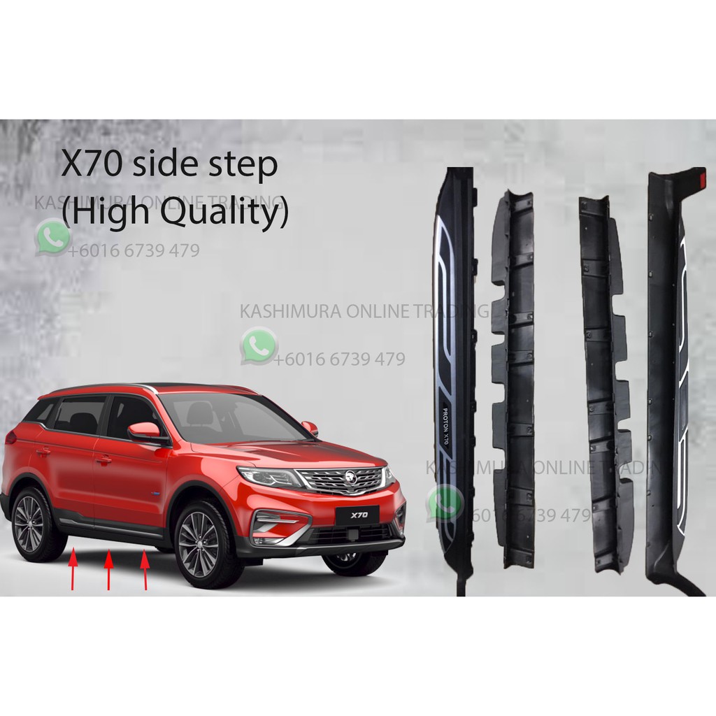 Proton X70 Running Board/ Side Step (high quality) | Shopee Malaysia